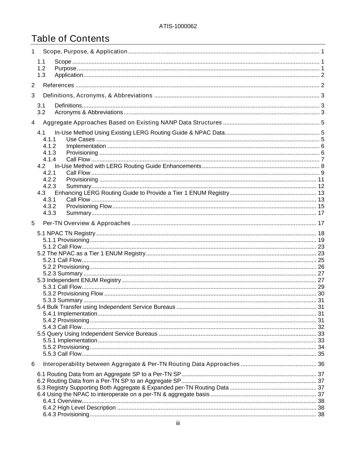 ATIS 1000062 - IP Interconnection Routing