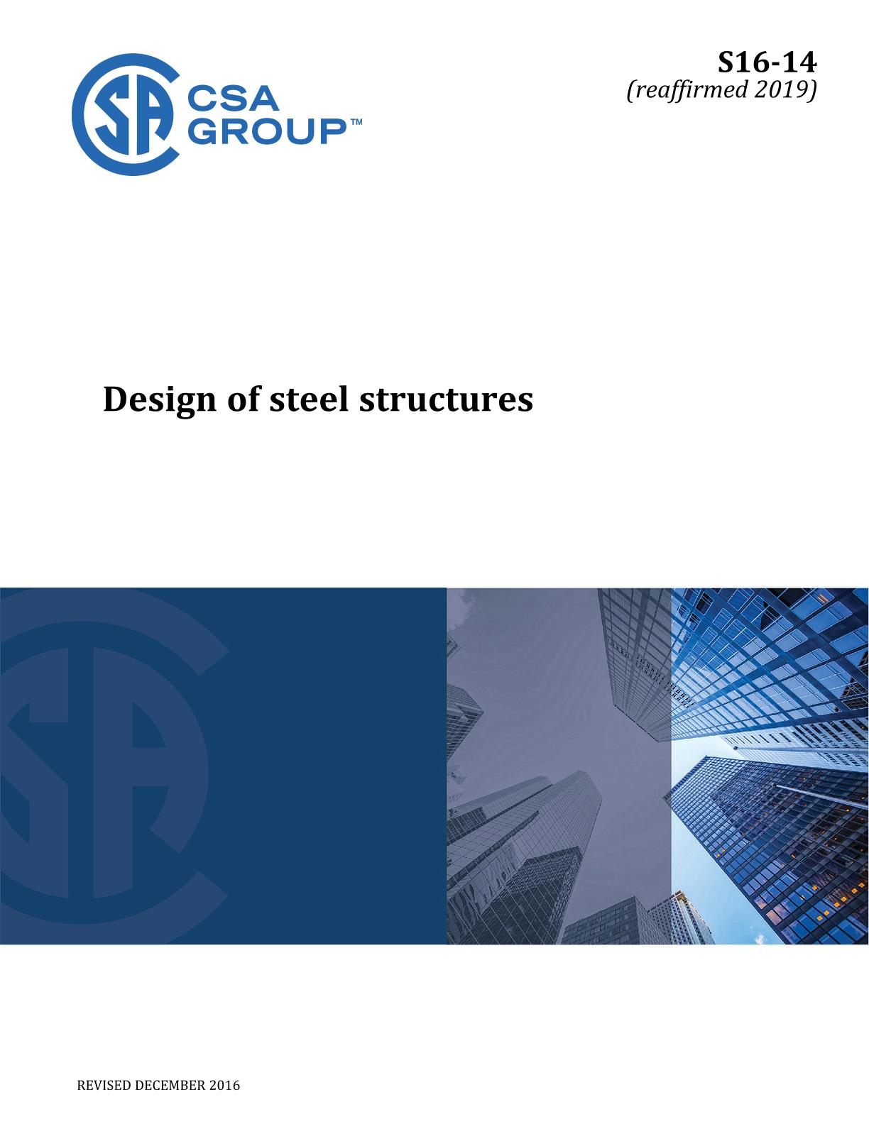 CSA S16-14 (R2019) | 2014 edition pdf