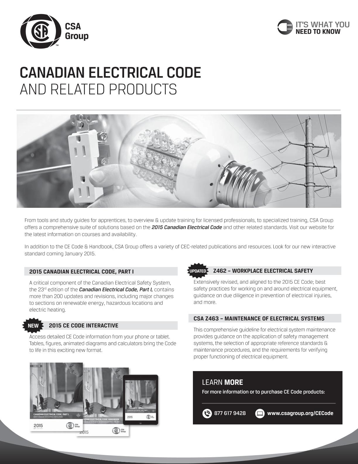 CSA C22.1HB-15 | 2015 edition pdf