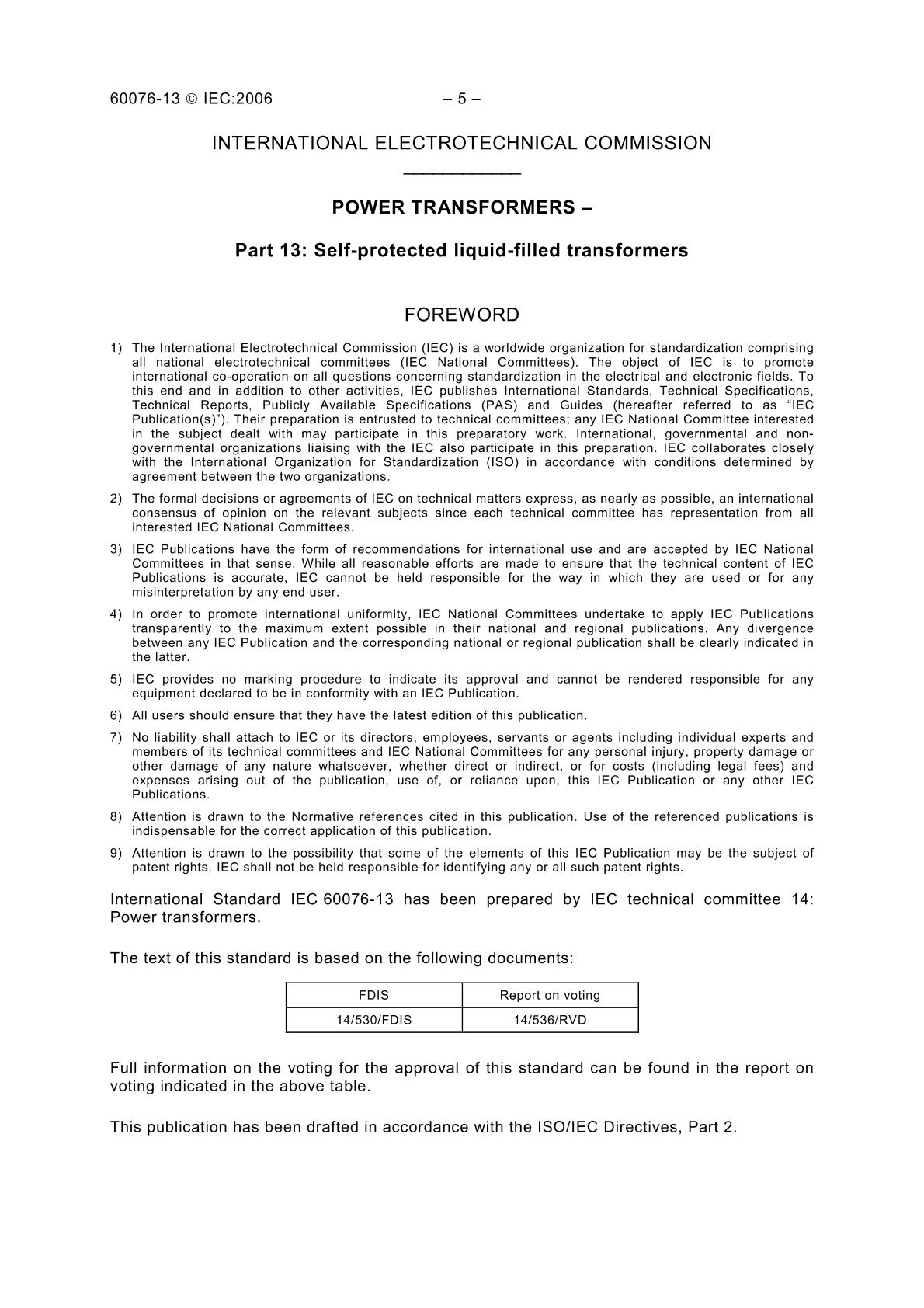 IEC 60076-13 Ed. 1.0 b:2006 | 2006 edition pdf