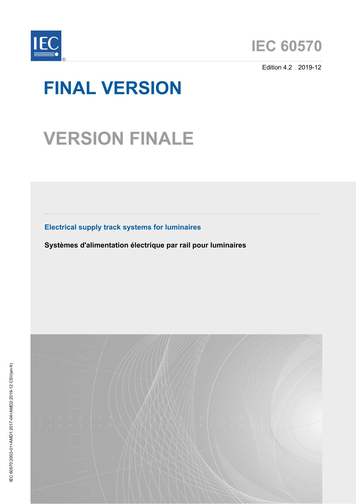 IEC 60570 Ed. 4.2 b:2019 | 2019 edition pdf