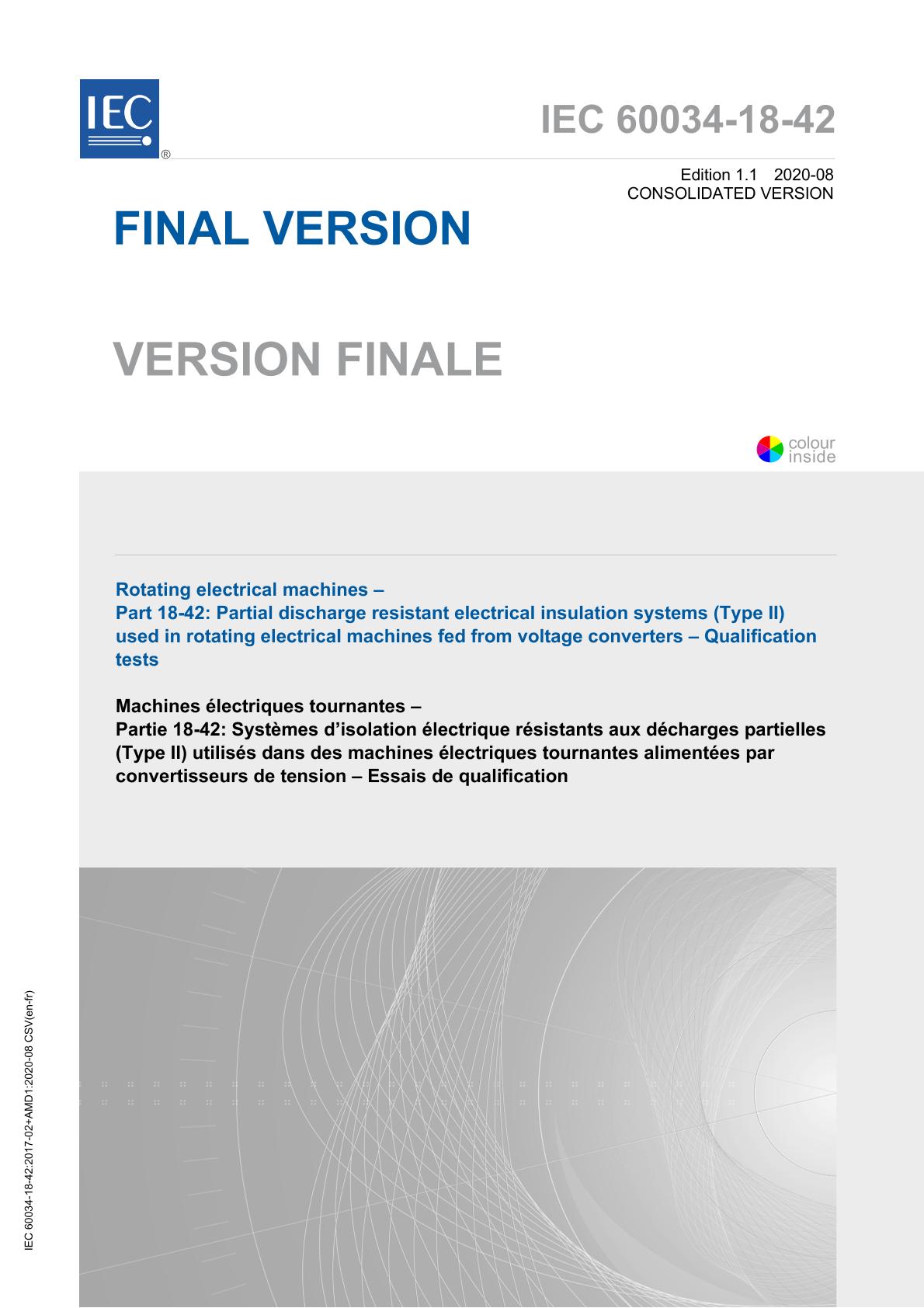IEC 60034-18-42 Ed. 1.1 b:2020 | 2020 edition pdf