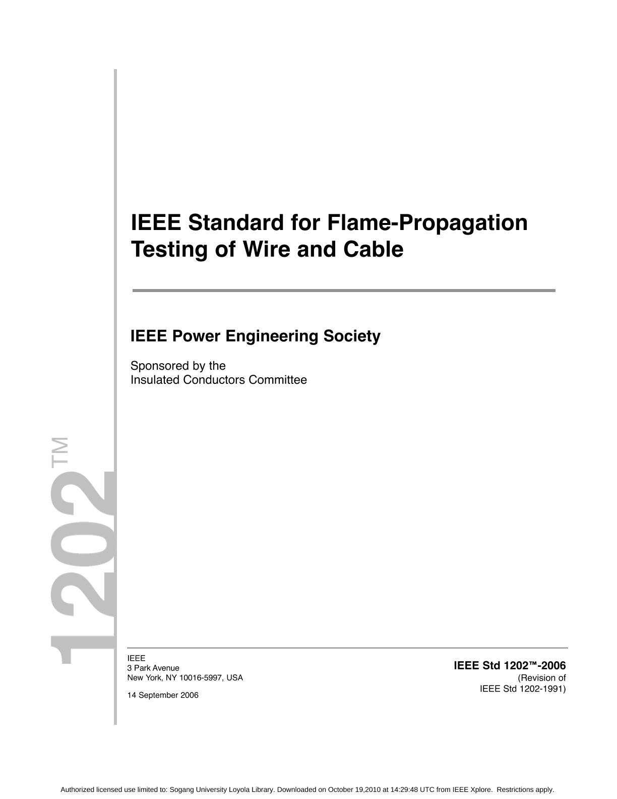 IEEE 1202-2006 | 2006 edition pdf