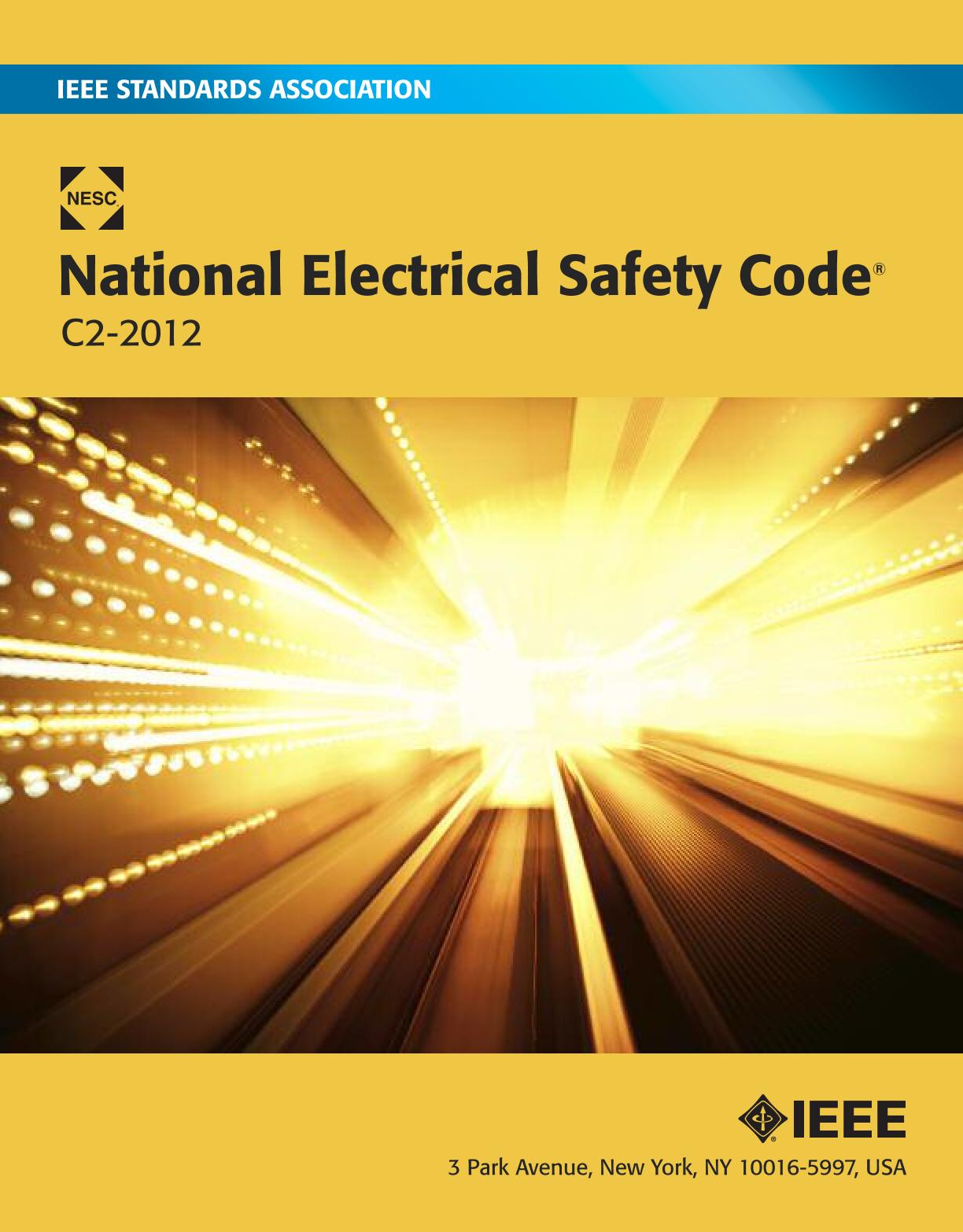 IEEE C2-2012 - 2012 National Electrical Safety Code (NESC)