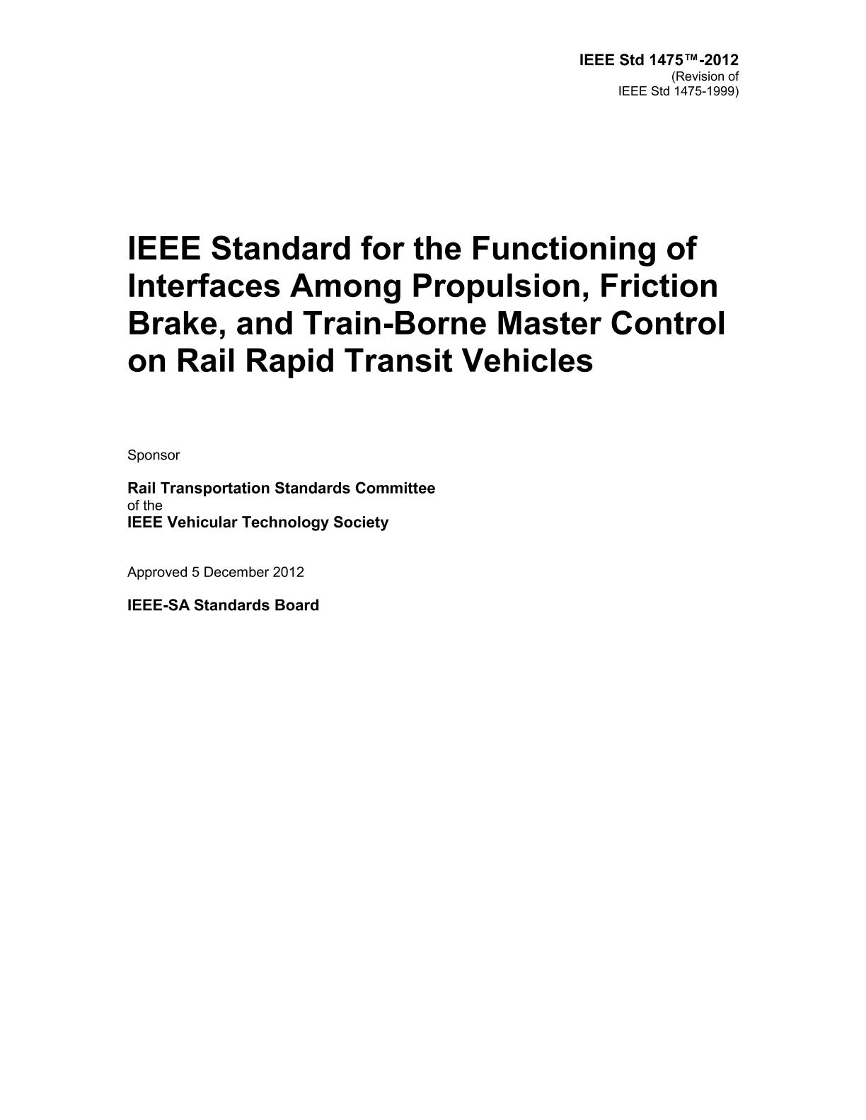 IEEE 1475-2012 | 2013 edition pdf