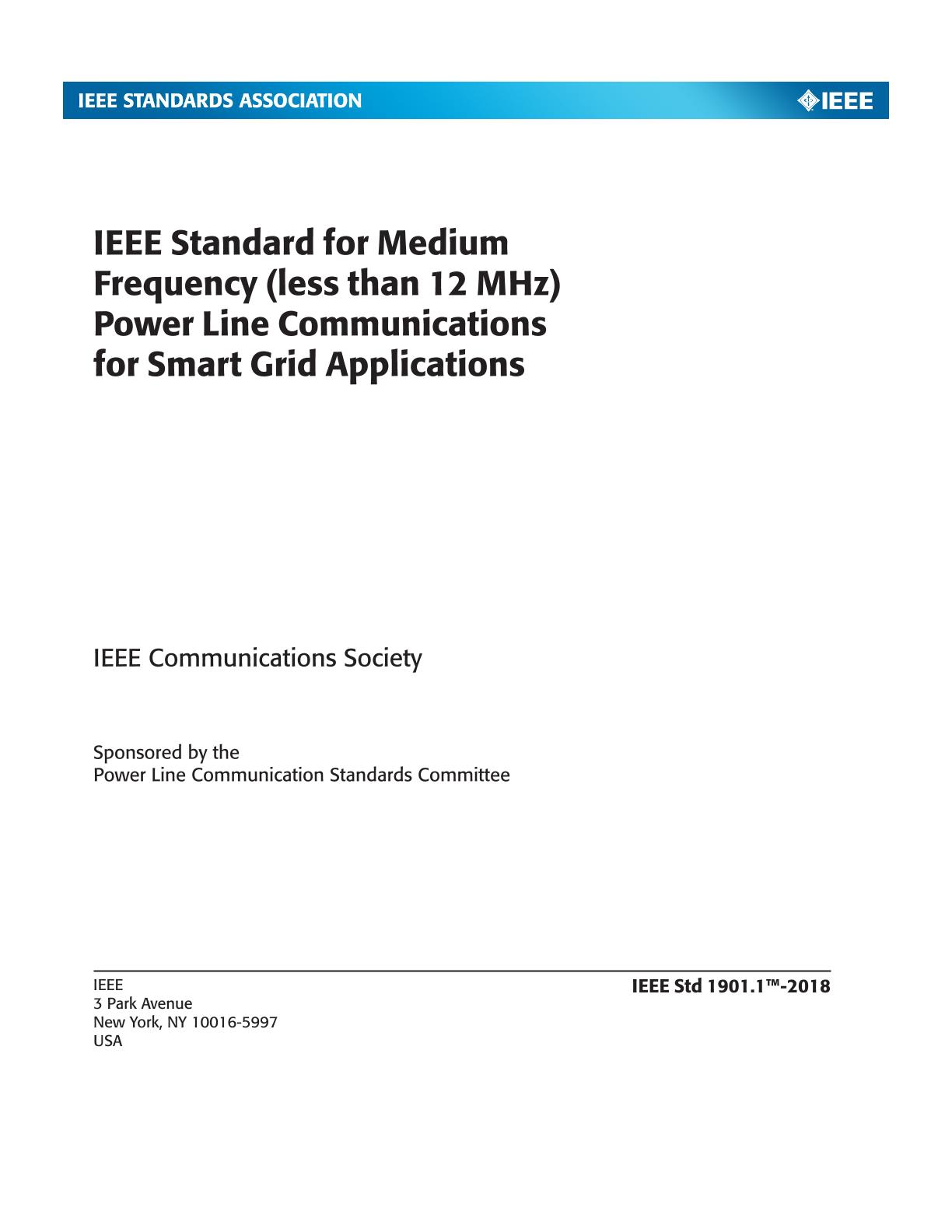 IEEE 1901.1-2018 | 2018 edition pdf