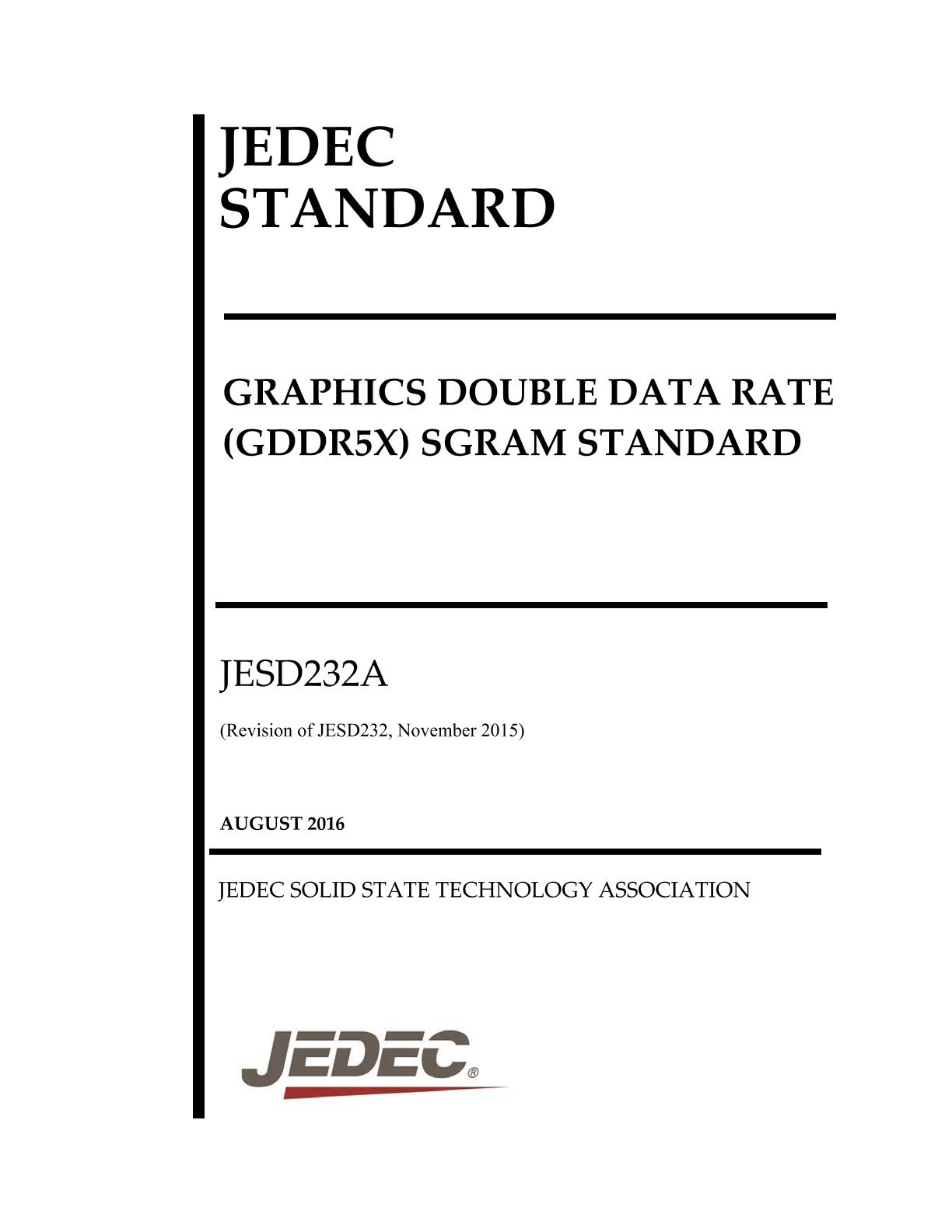 JEDEC JESD232A | 2016 edition pdf