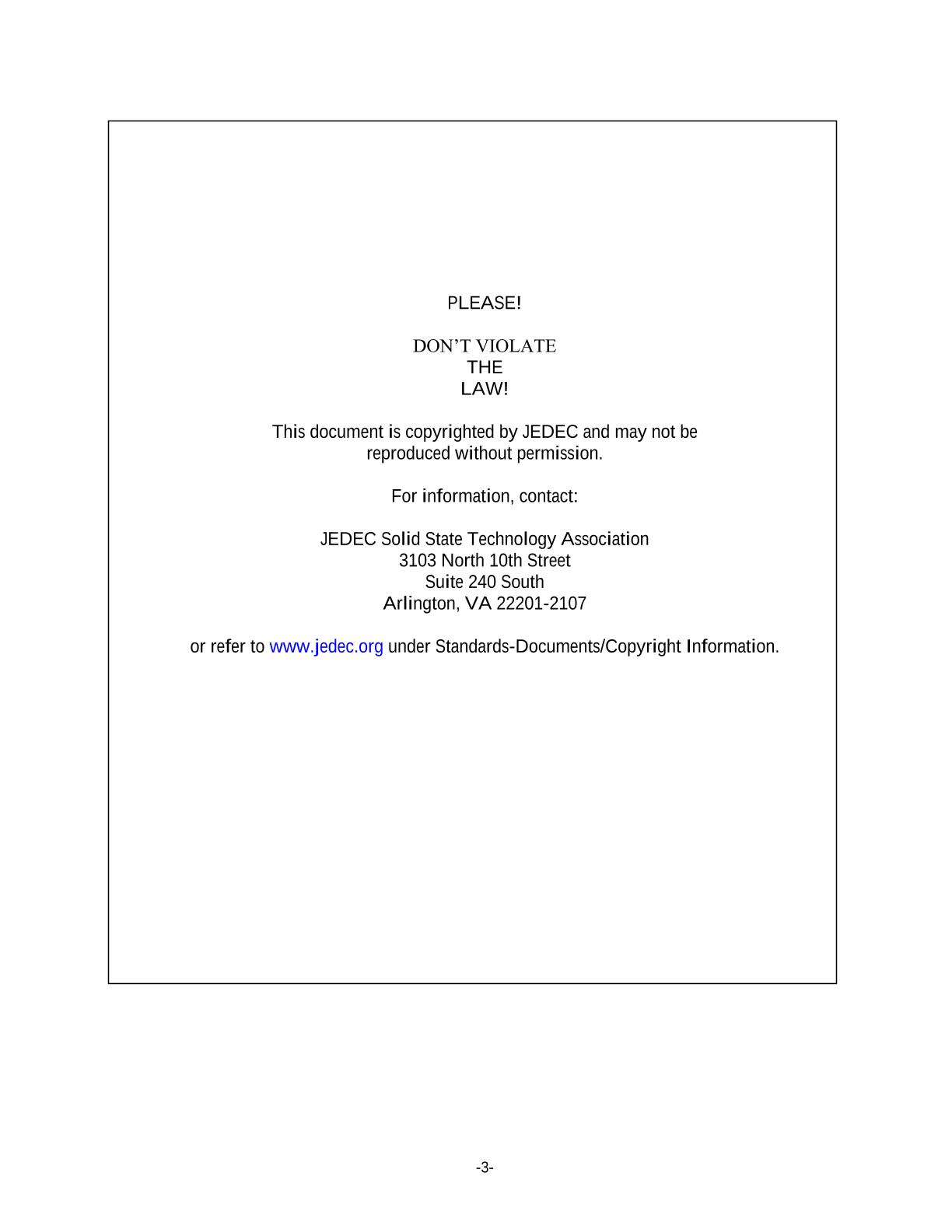 JEDEC JEP174 - UNDERSTANDING ELECTRICAL OVERSTRESS - EOS