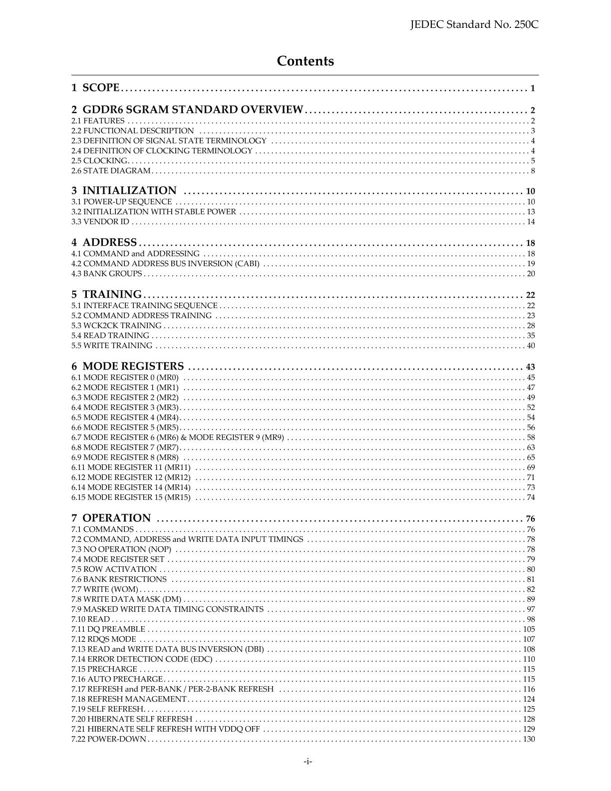 JEDEC JESD250C | 2021 edition pdf