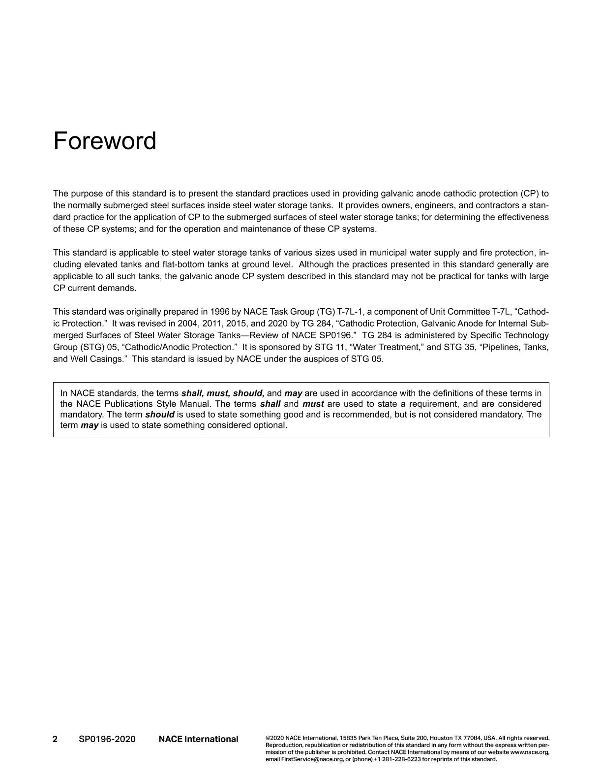 NACE SP0196-2020 | 2020 edition pdf