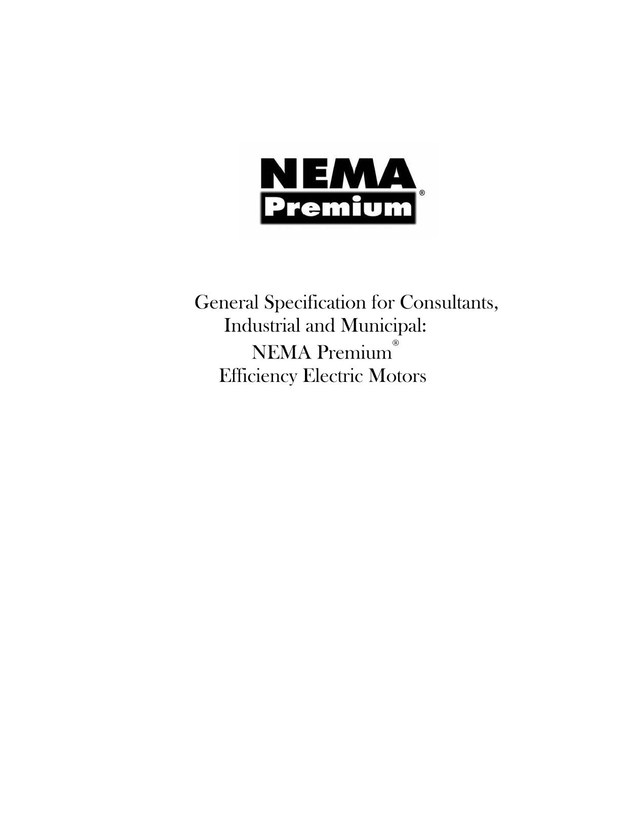 NEMA NEMA Premium | 2014 edition pdf
